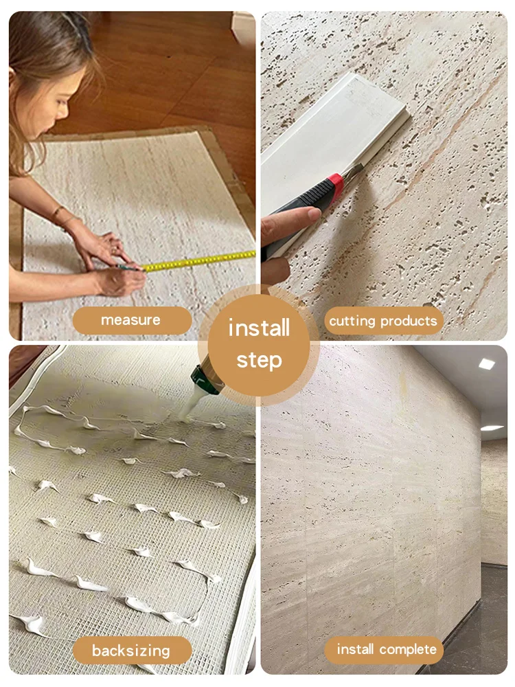 Exterior Wall Cladding Flexible Stone Sheet Planar Granite Natural ...