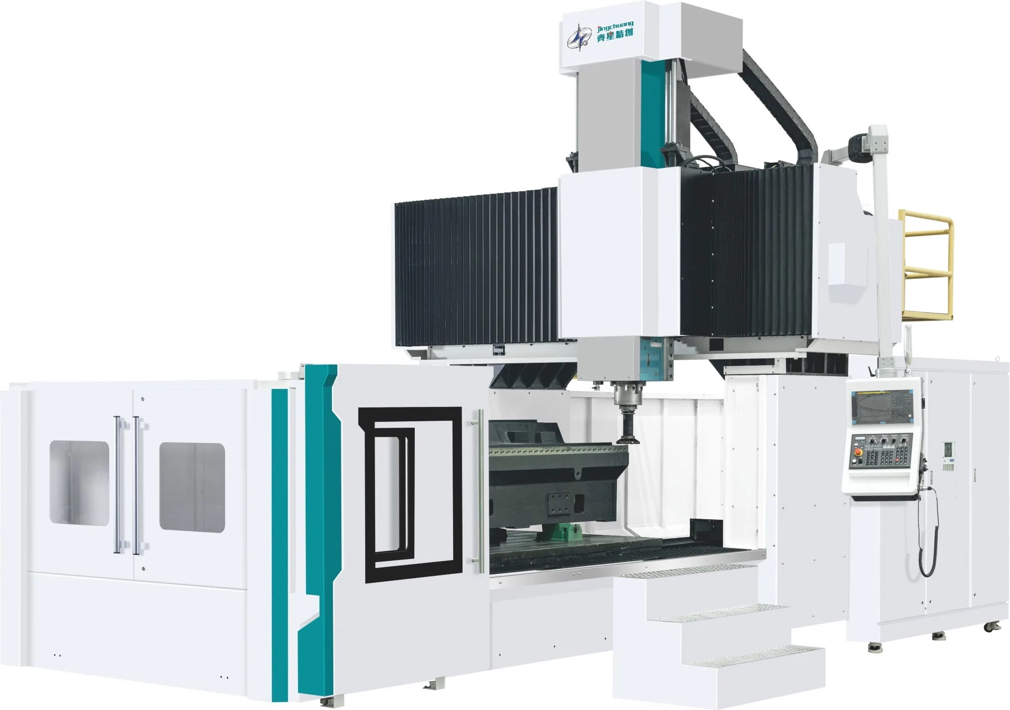 3m CNC Double Column Milling Machine GB-3020 Gantry Machining Center ...