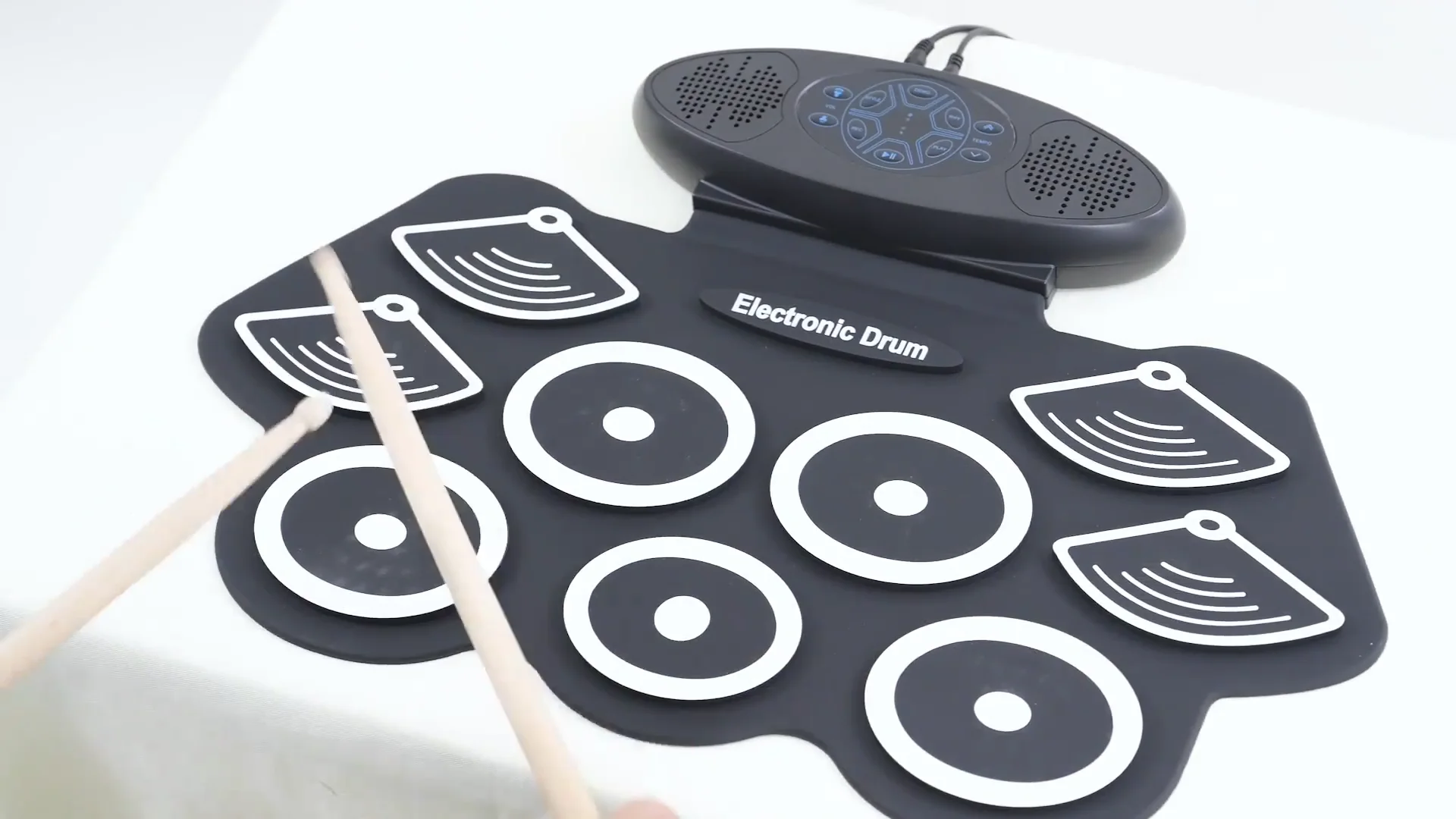 Konix Electronic Musical Instruments Drums Professional Practice Pad ...
