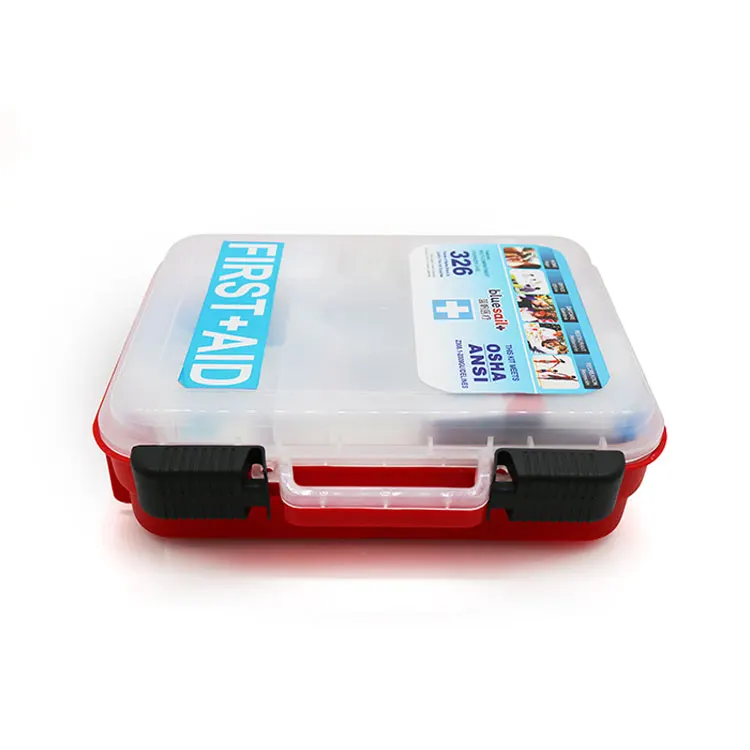Indoor House Use Plastic First Aid Kit Hard Case Empty Abs First Aid ...