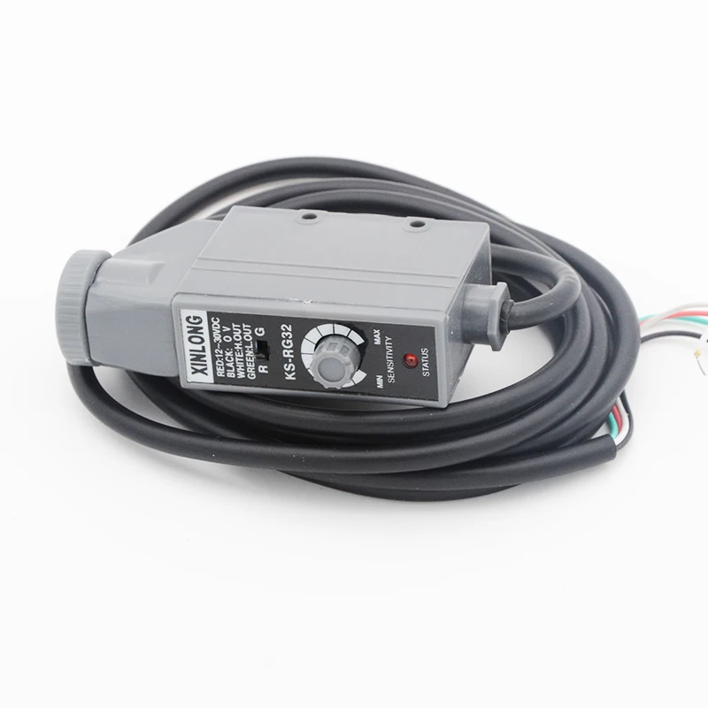 Photoelectric sensor color code tracking photocell sensor for packaging ...