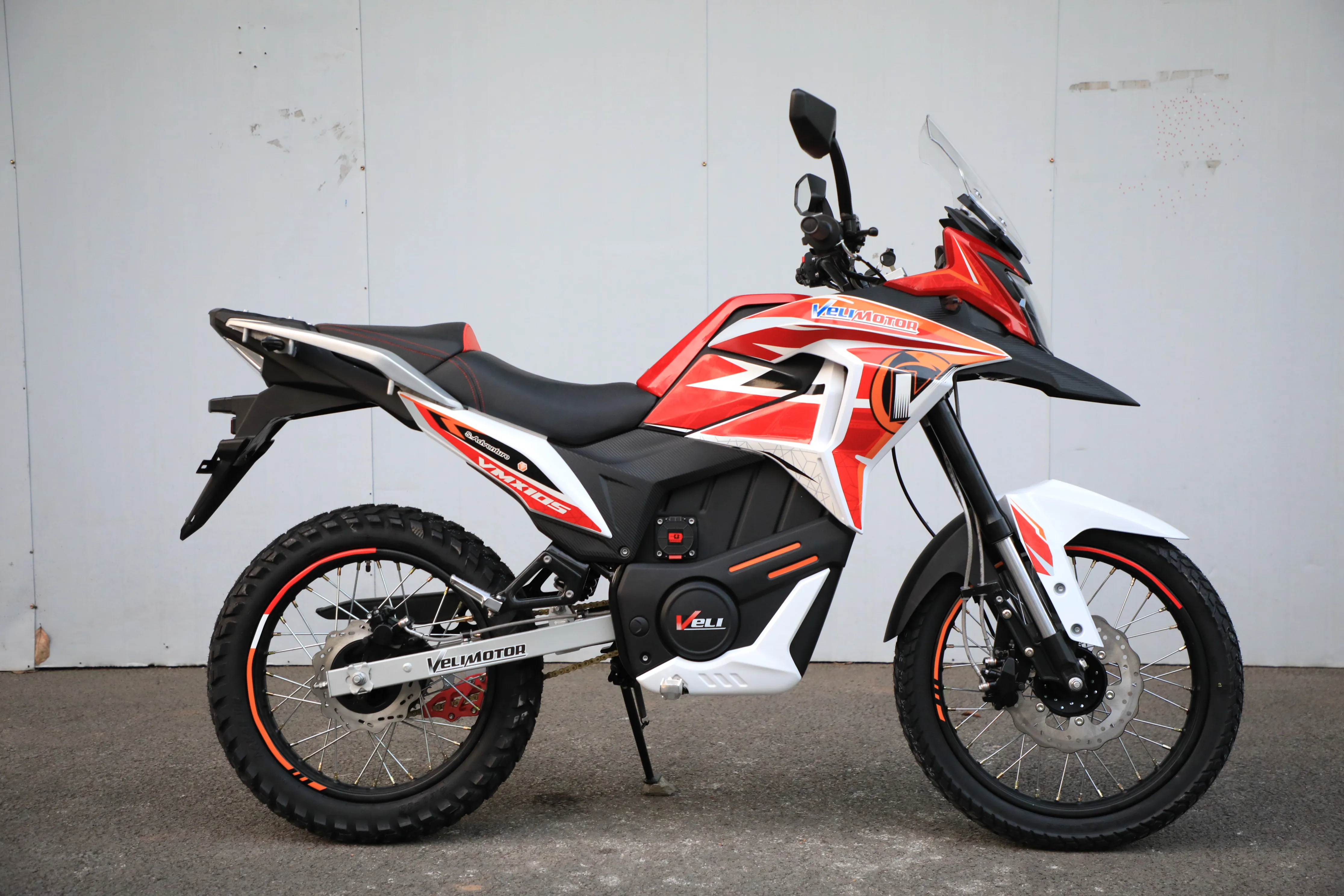 Velimotor Toplevel 12kw/18kw EEC/COC Removable Battery Enduro Electric ADV Motorcycle for Adults ...