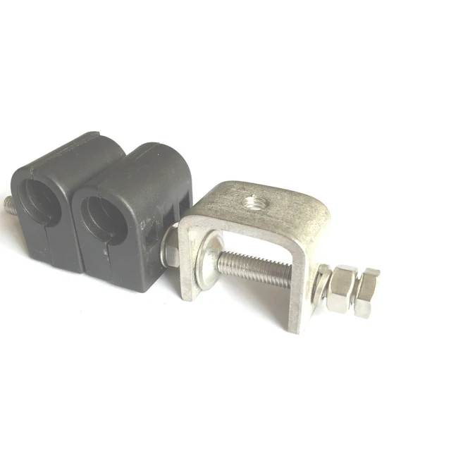 Stainless steel 2 ways RF cable Clamps| Alibaba.com