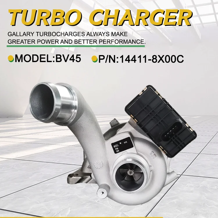 BV45 Turbocharger for Nissan Navara 2.5L Engine - 14411-5X01B
