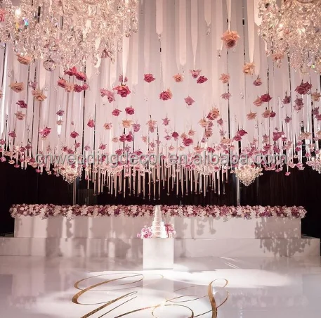 Dreamly Wedding Bead Curtain - Elegant Stage Ceiling Decor
