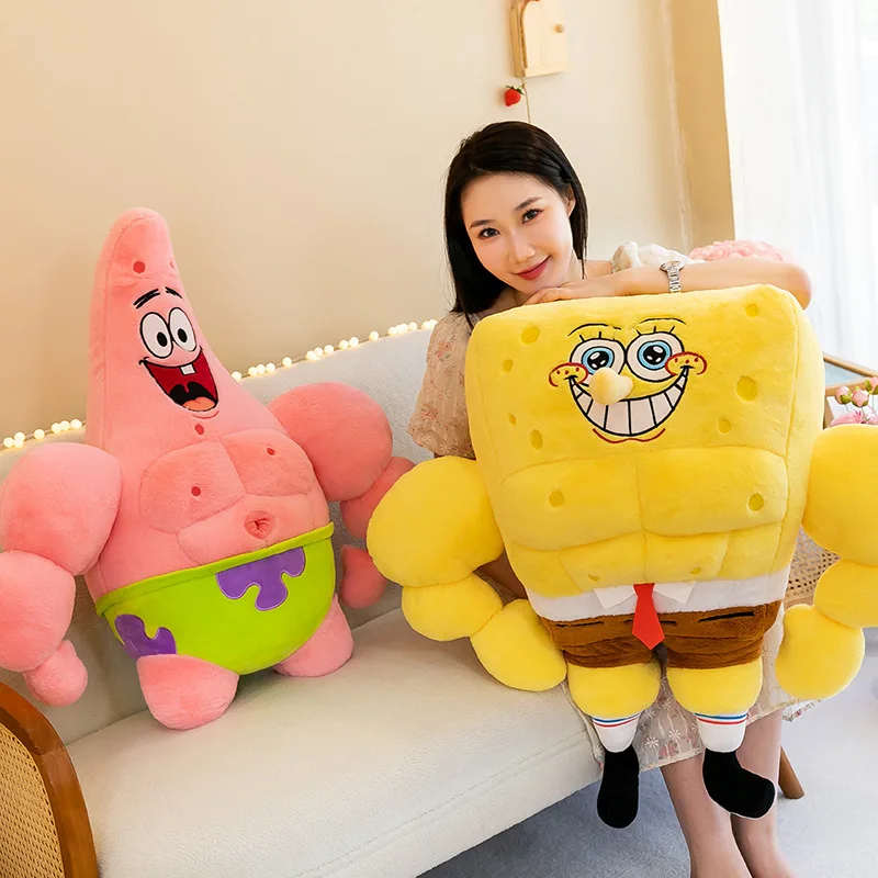 Cute Muscle Spongebobs Squarepants Patrick Starpillow