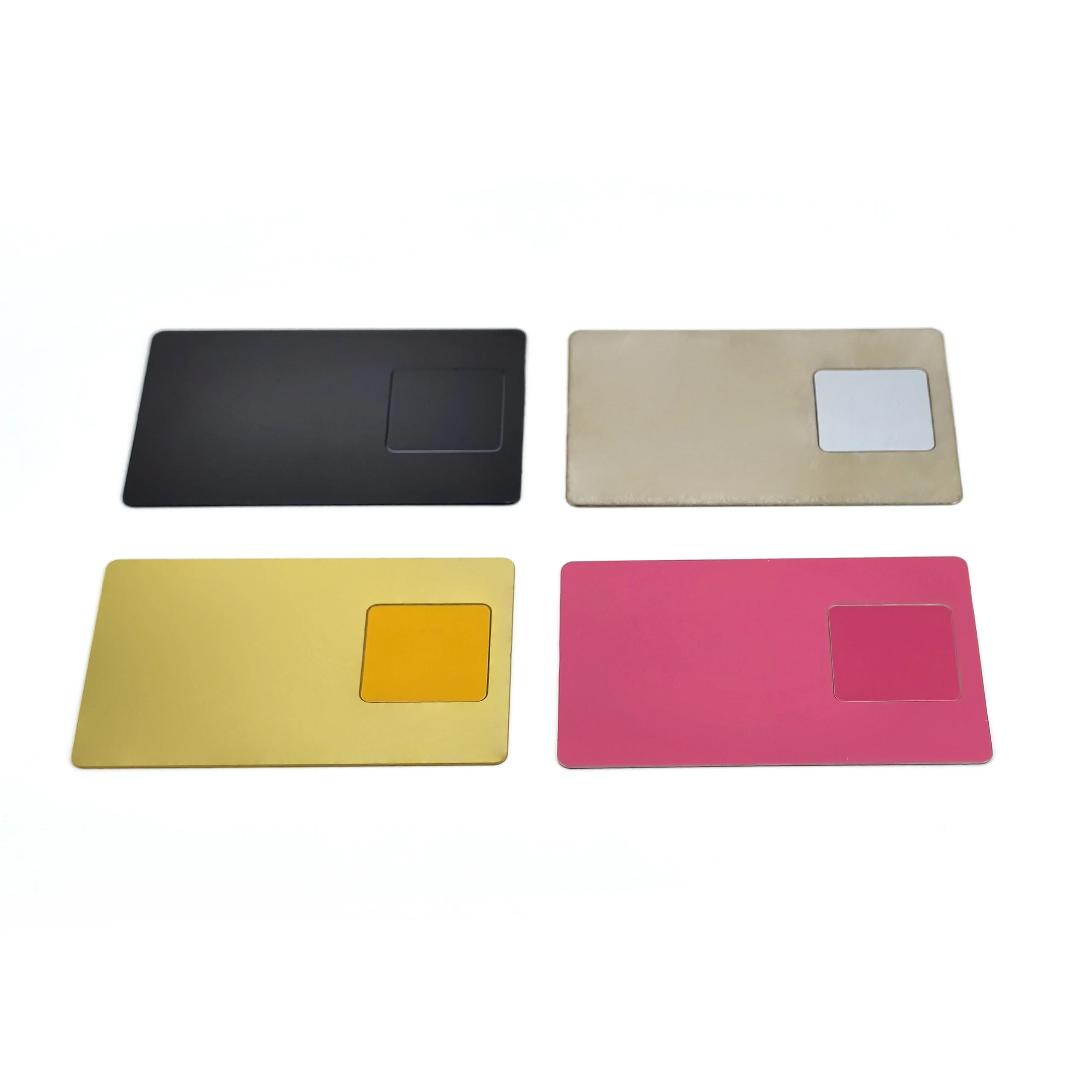 Brushed Mirror Rfid 125khz Copper Stainless Steel Card 13.56mhz Nfc ...