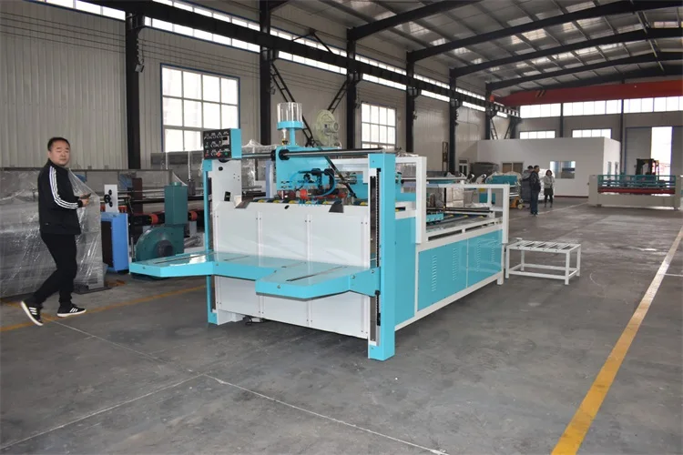 Carton Box Small Gluing Machine Folder Gluer Machine For Corrugated Box ...