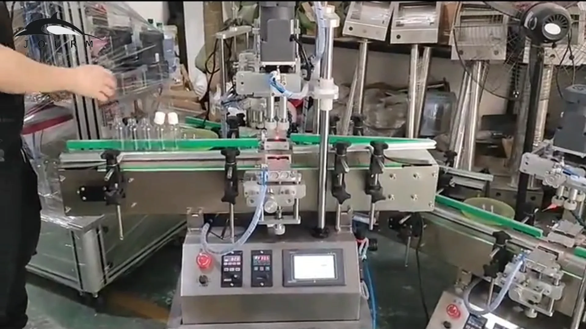 50-80mm Automatic Plastic Trigger Bottle Close The Bottle Lid Screwing ...