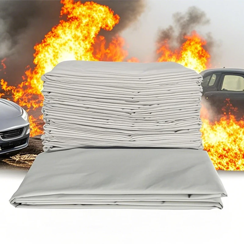 Fire Protection Emergency Fire Safety Blanket of Fiberglass Fabric ...