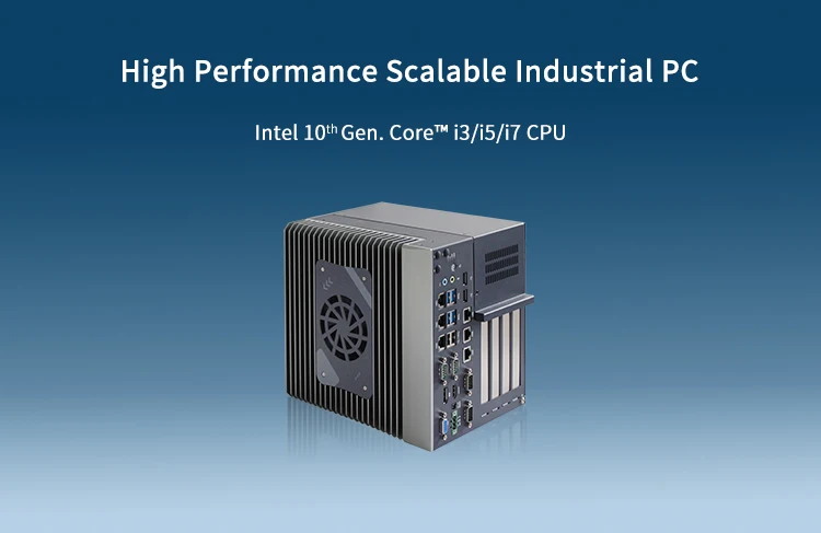 Dual-PCIe X16/X4 Slot Mini PC with 6 LAN 4 COM 8 USB Industrial ...