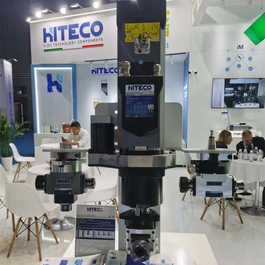 Hiteco Spindle Motor ELETM QE-1F 8/12 24 I30 NC CB DV - High Speed CNC ...