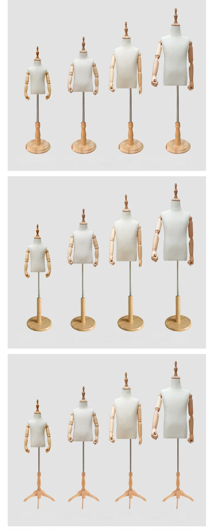 Children Mannequin Props Upper Body Window Display Children's Clothing ...