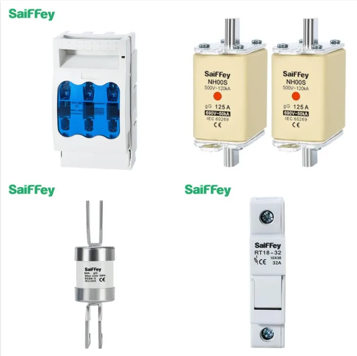 Rivet Type RT18-32X Din Railed Fuse Holder with LED Light