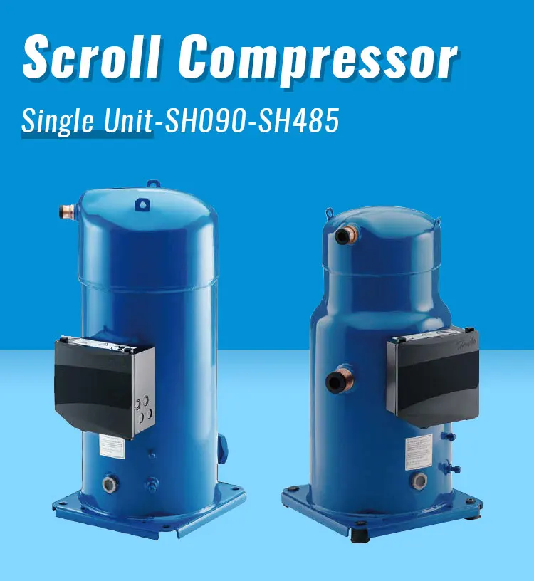 丹佛斯涡旋压缩机sh090-sh485独立200-220v 50/60hz R410a 7.19kw-48.23kw冰箱压缩机 - Buy ... 丹佛斯涡旋压缩机sh090-sh485独立200-220v 50/60hz R410a 7.19kw-48.23kw冰箱压缩机 - Buy ...