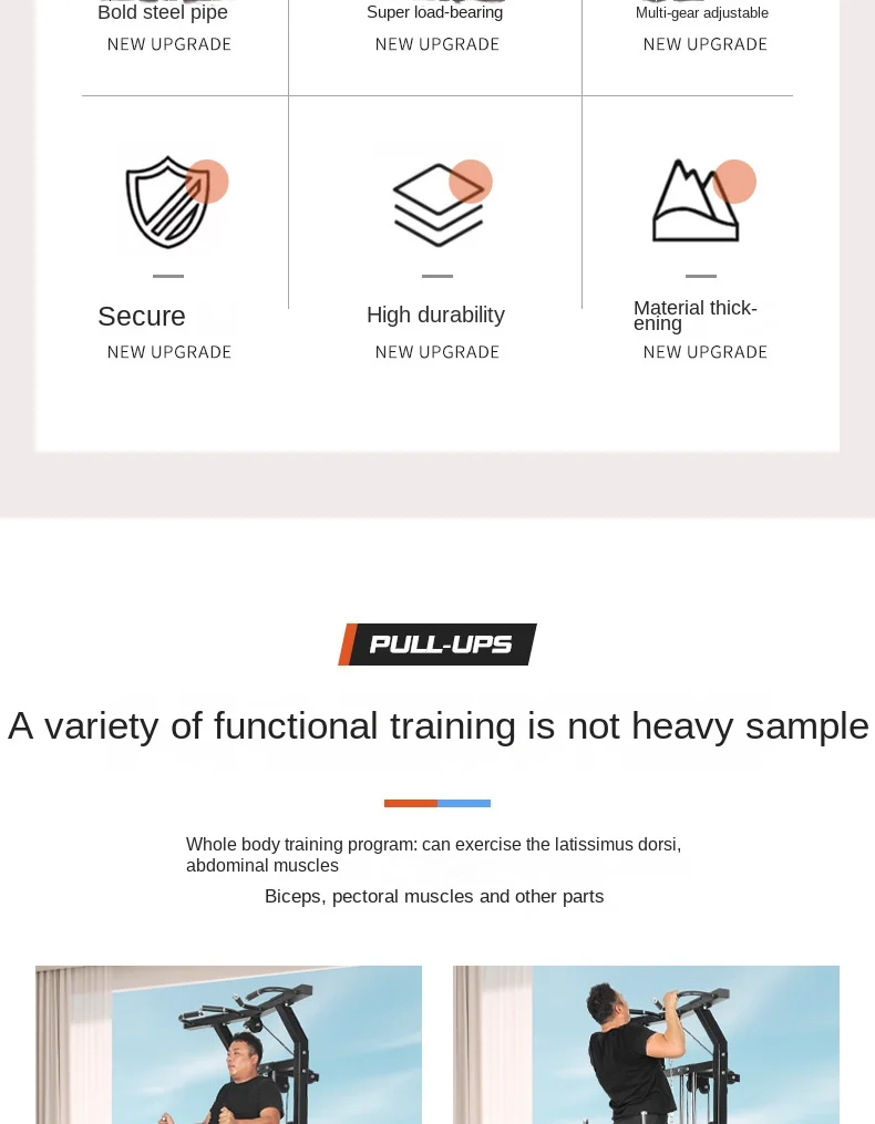 Assisted Chin / Dip Machine - TAPSPORTS Plate-Loaded Pull-up Machine
