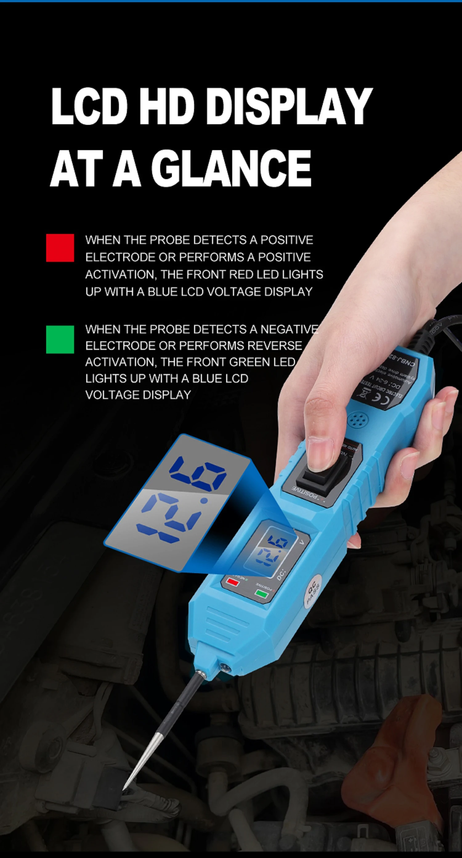 Automobile Diagnostic Tools Electric Circuit Tester Car Power Circuit ...