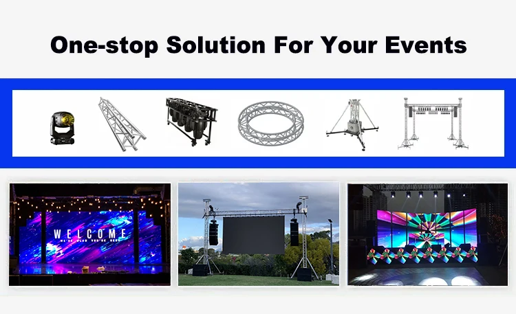 Night Club Led Display Backdrop Indoor Full Color Church Wedding Led ...