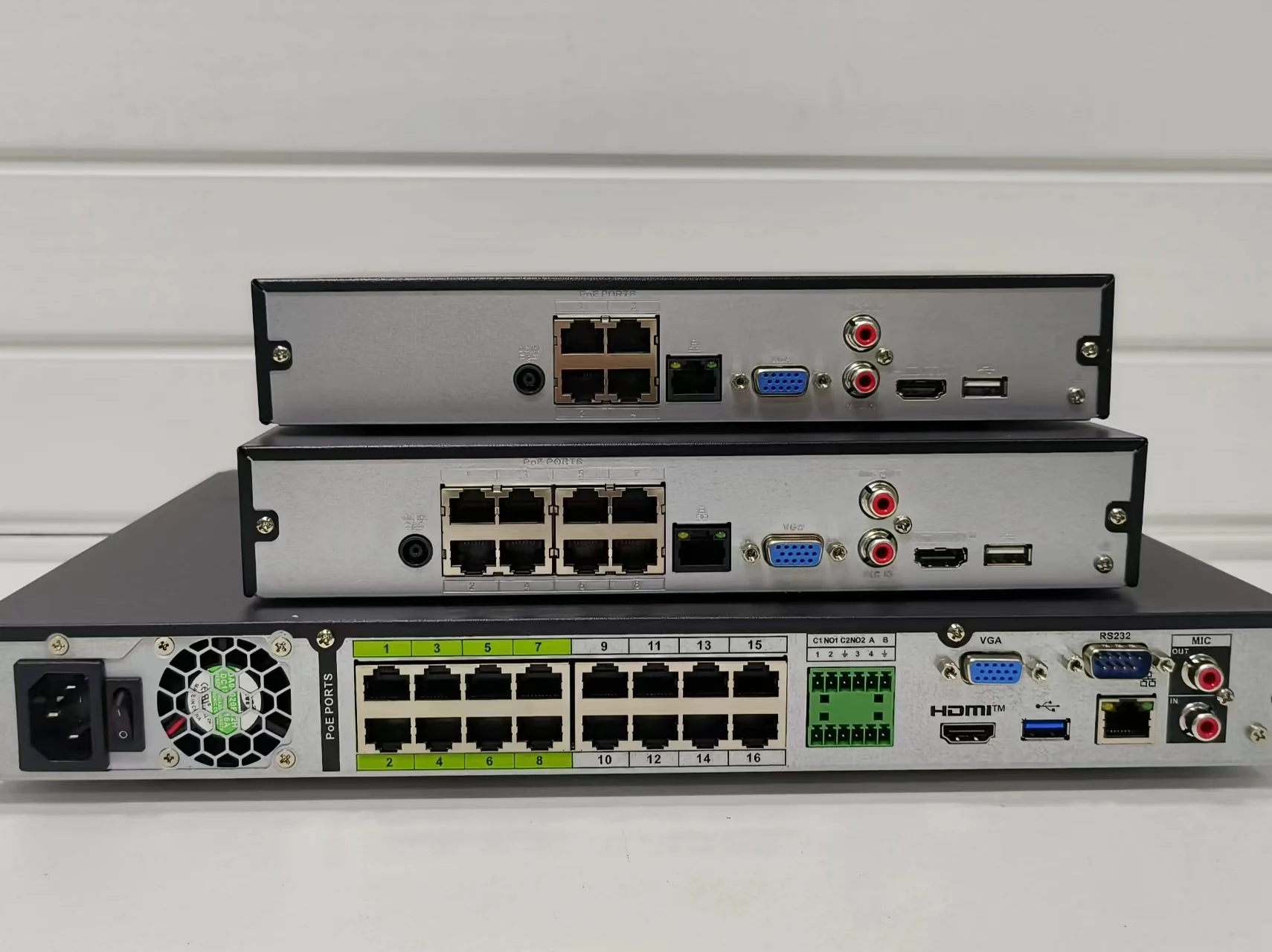 4 Channel Compact 1u 1hdd 4poe Network Video Recorder Nvr2104hs-p-s3 ...