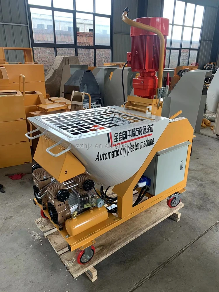 Gypsum Cement Plaster Rendering Pft Plastering Machines Mortar Spray Machines For Construction ...