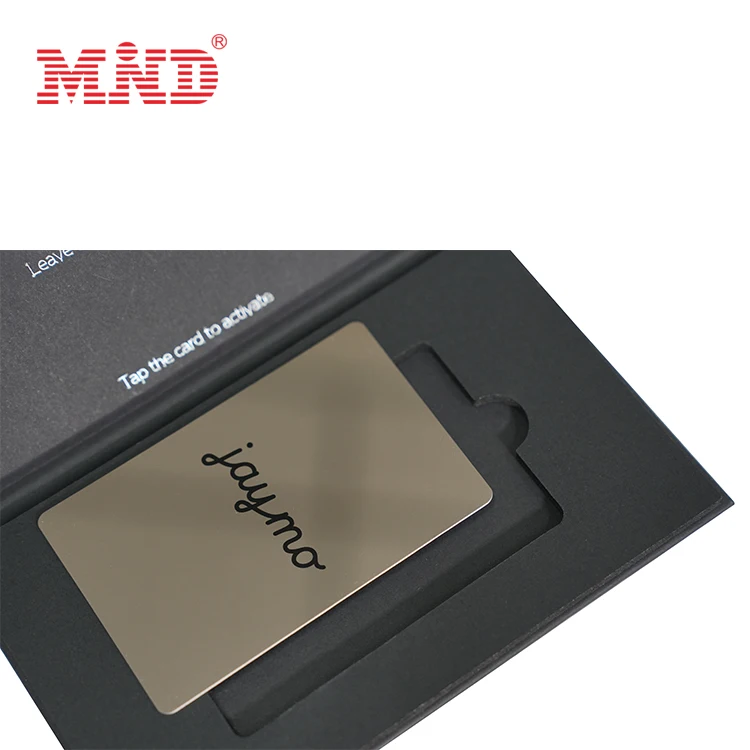 Luxury Vip Membership Metal Business Card Box Packaging Gift Boxes ...