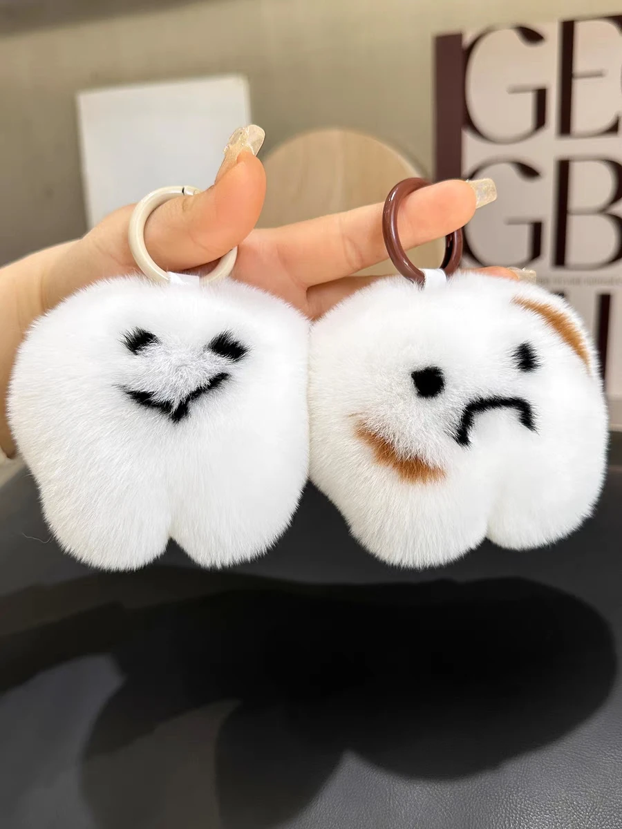 Cartoon Teeth Keychain Dentist Decoration Key Chains Tooth Model Shape ...