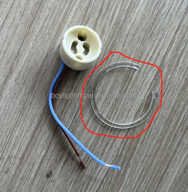 Square Downlight with GU10 Base AC85-265V 5W square Gypsum Led ...