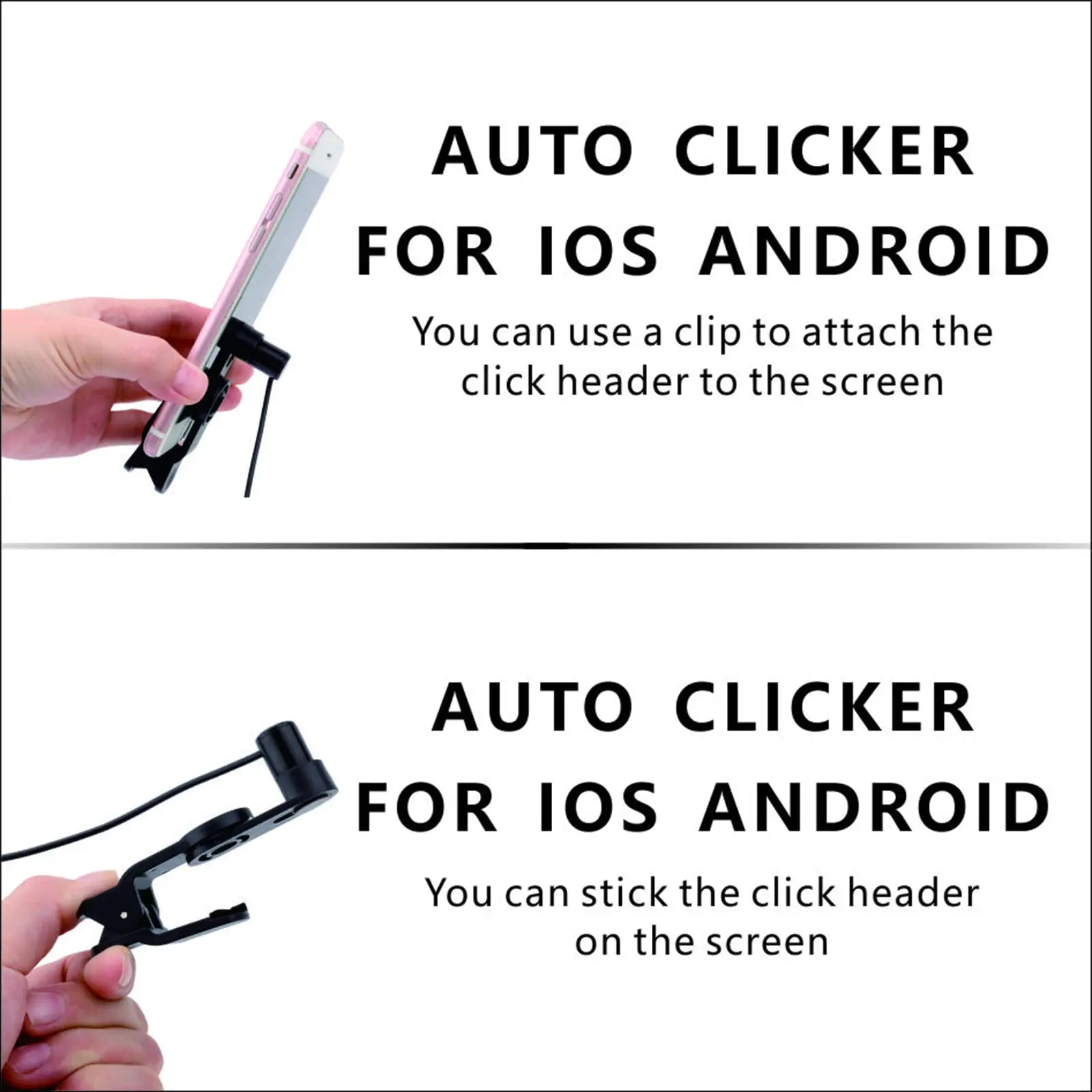 Auto Clicker For Iphone Ipad Screen Device Automatic Tapper For Android ...