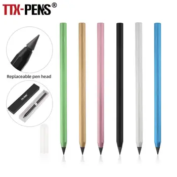 Ttx Custom Polygon Metal Infinity Inkless Writing Free Magic Pencil ...