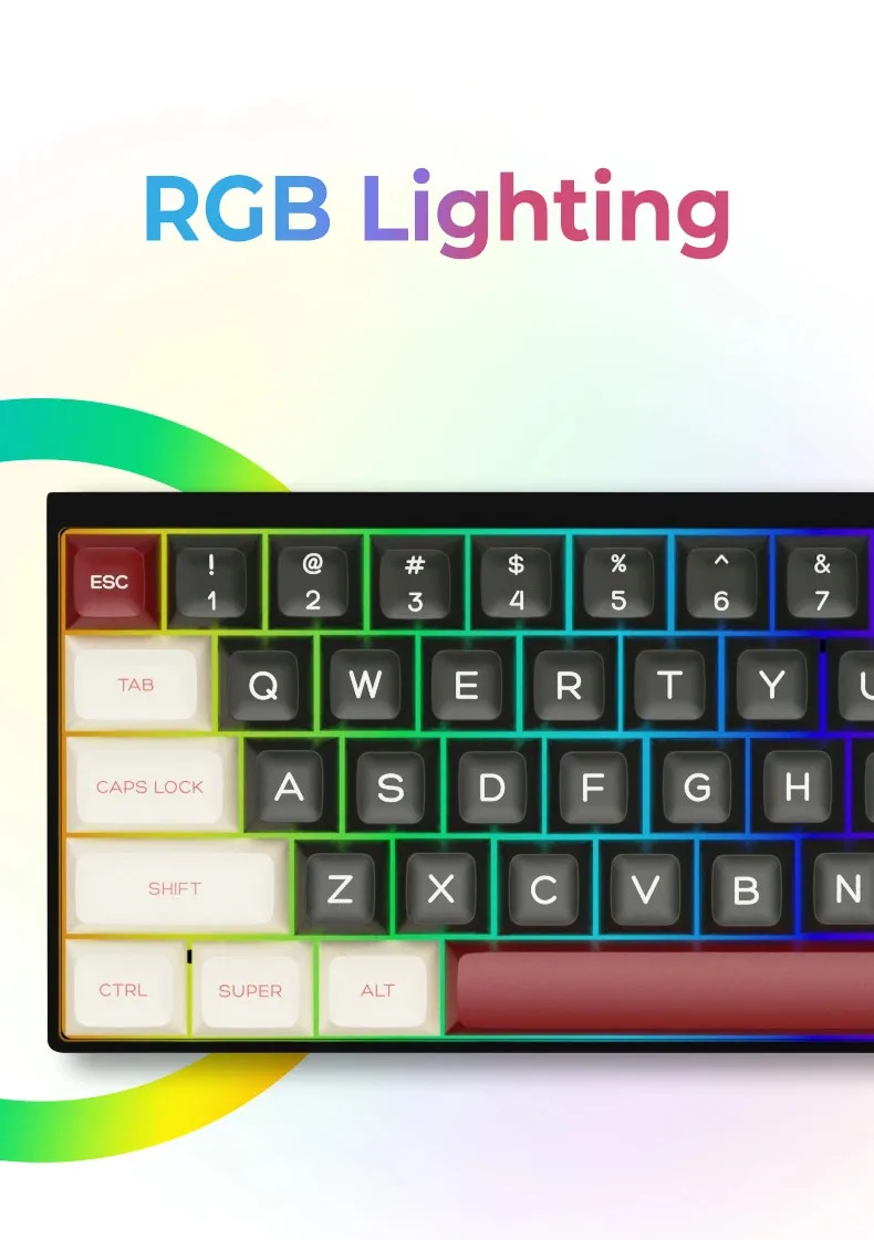 Rapid Trigger Keyboard - 61 Keys Gaming Computer Keyboard