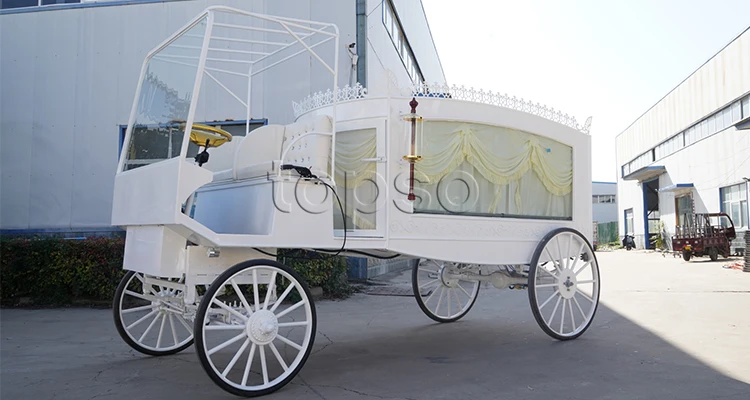 Funeral Horse Carriage - Customizable Hearse for Coffin Transport ...