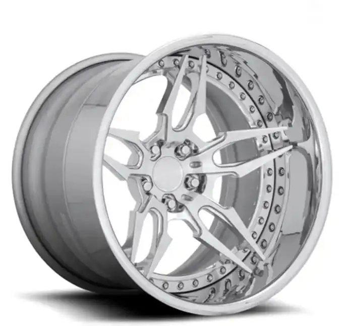 1 Piece 2 Piece 21 22 23 Inch 5*120 5*112 Forged Aluminum Alloy Wheels ...