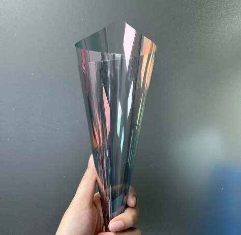 VLT85% Sunset Red Chameleon Car Window Tint Film UV99% Color Changing ...