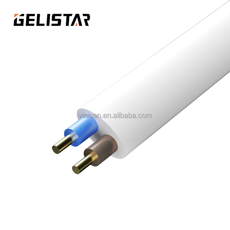 Cheap Price 2*2.5 Flexible Wire White Color Electric Cable Power Cable ...