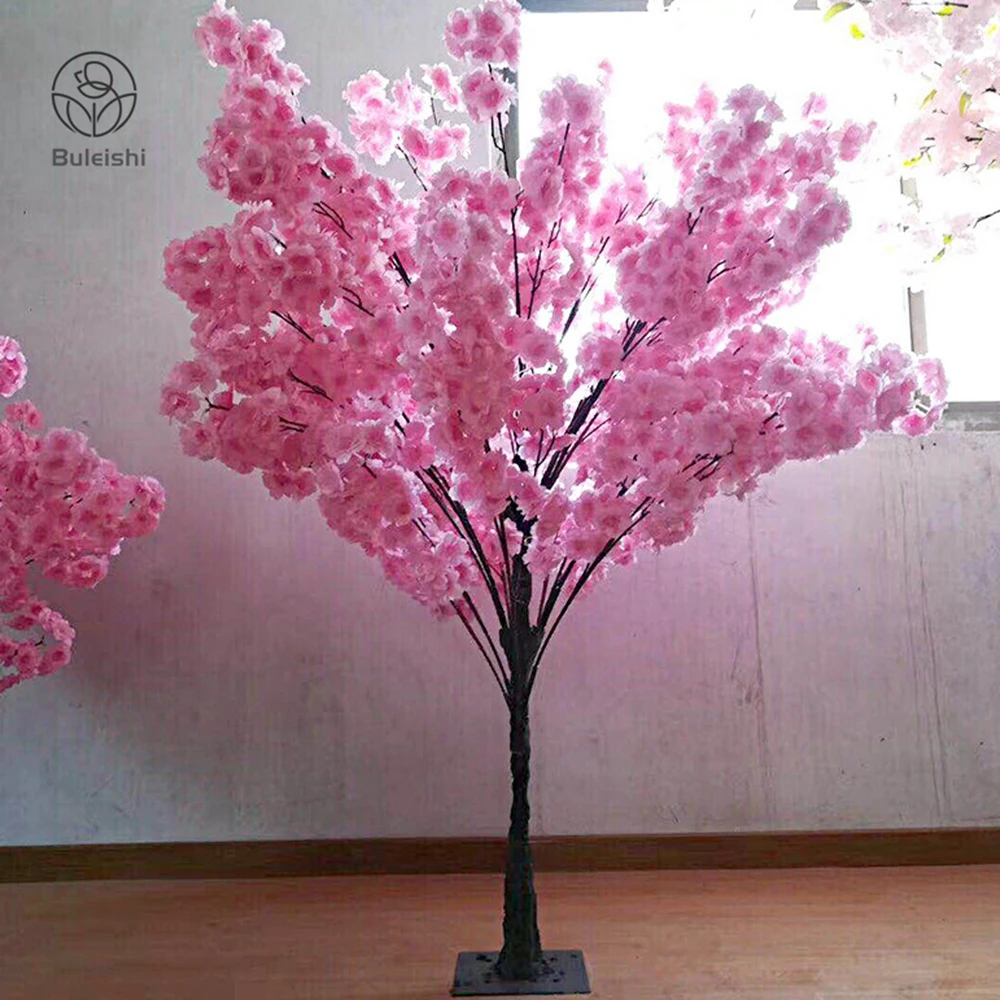 Small Cherry Blossom Tree Table Artificial Tree Restaurant Umbrellas ...