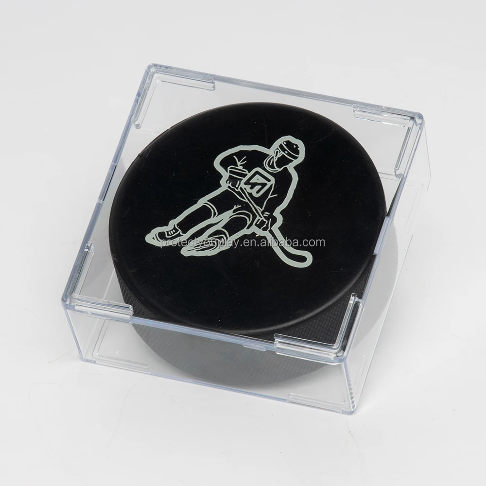 Hockey Puck Display Case - UV Protection & Customizable