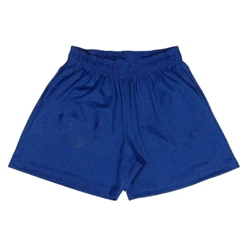 Custom Double Layer Sublimation Mesh Shorts Plain 100% Polyester Street ...