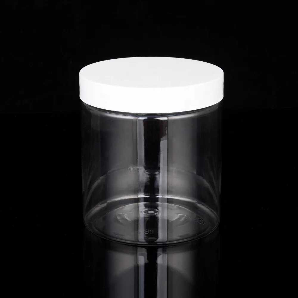 500cc Transparent Pet Plastic Tea Nut Candy Chewing Gum Supplement ...