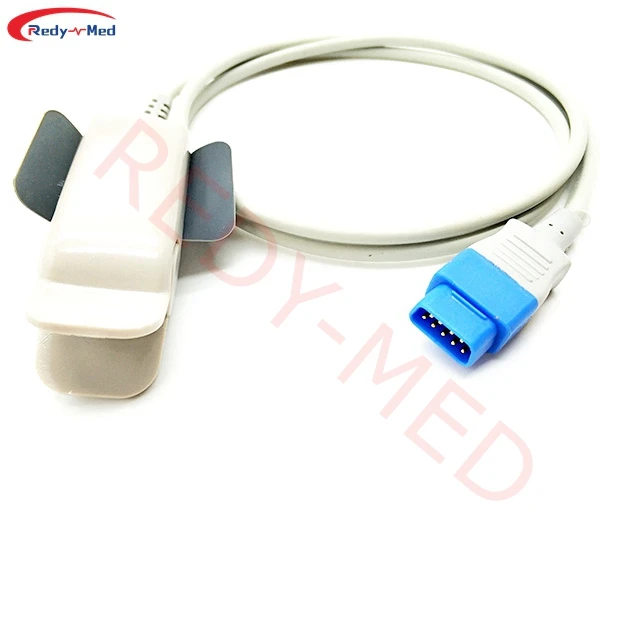 Adult Finger Clip Reusable Spo2 Sensor Probe Compatible With Mindray ...