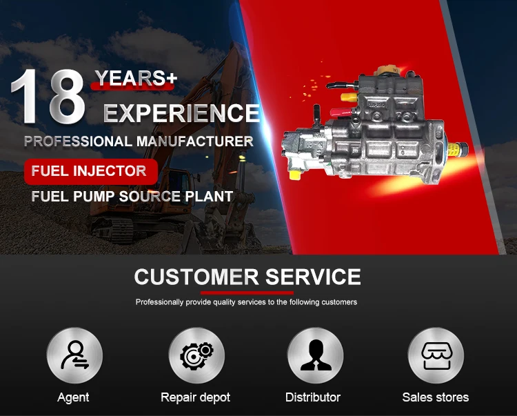 Gamen Diesel Fuel Injection Pump 352-6584 For Cat 315d C4.4 Engine ...