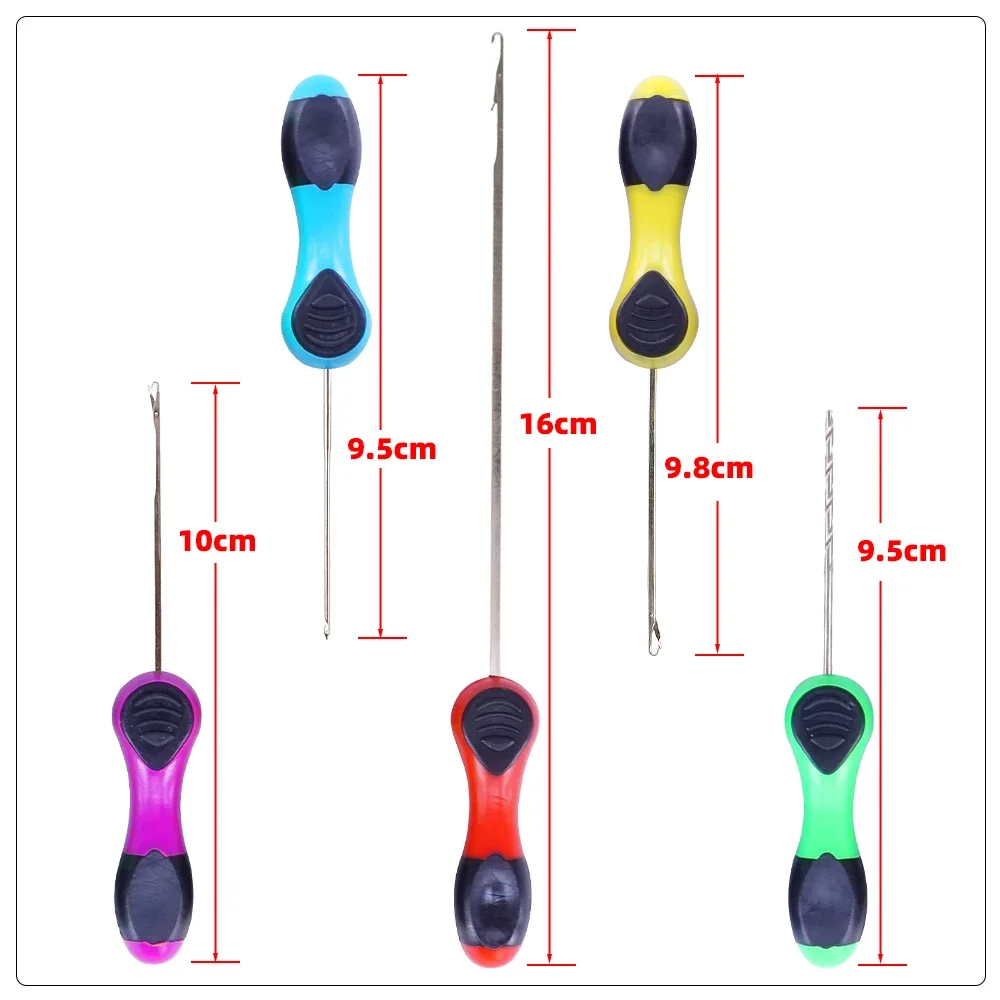 Hirisi Carp Fishing Bait Needle Set Pop up Boilie Rigs Splicing Needle ...