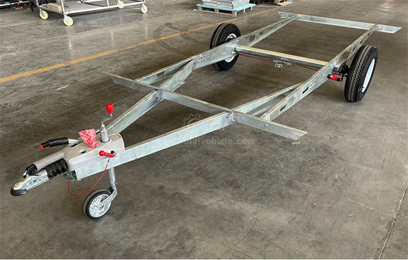 Custom Size Galvanized Steel Caravan Chassis for Travel Trailers