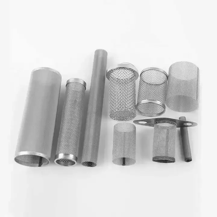 China Stainless Steel Mesh Screen Filter Perforated Pipe/Tube Wire Mesh ...