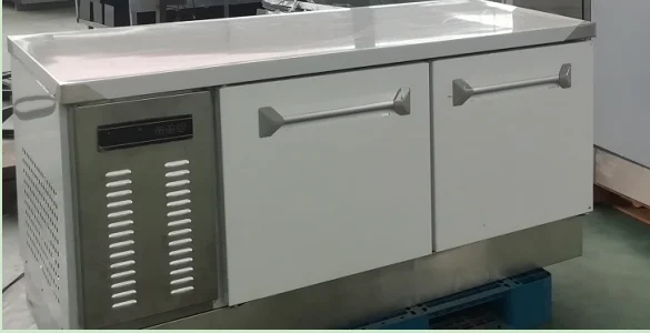 Stainless Steel Counter Top Working Table Refrigerator Chiller ...