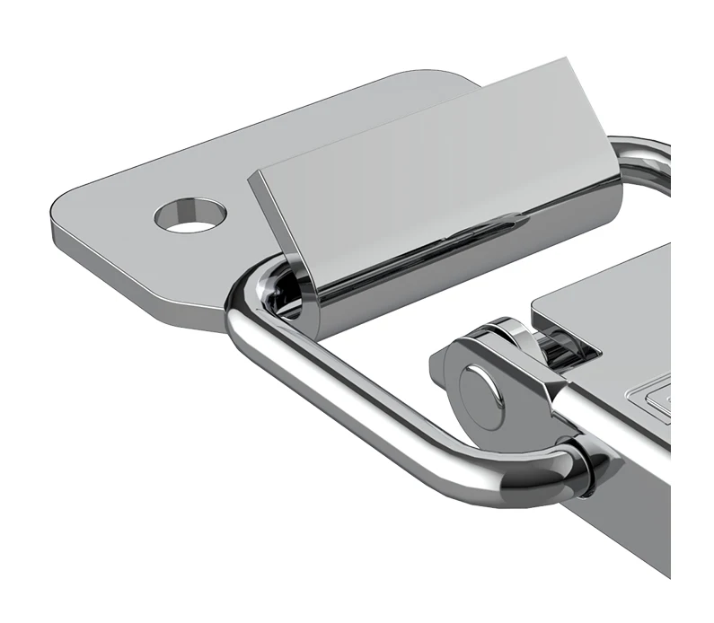 Secure Your Assets with Adjustable Metal Spring Toggle Latch Hasp