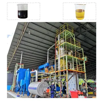 Multiple Scales Used Lubricant Motor Oil Distillation Machine Refine ...