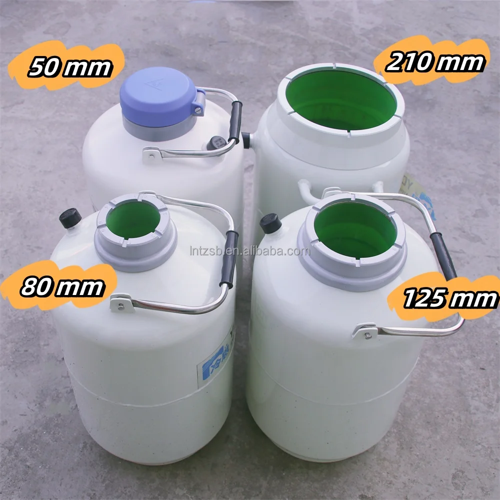 Cryopreservation Tank Agricultural Container Dewar N2 Storage Portable ...