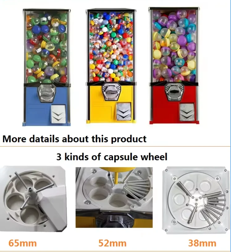 20 Inch Capsule Vending Machine for Snacks & Drinks ODM | Wholesale