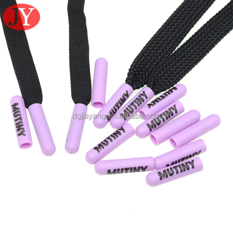 Custom Print Logo Soft Plastic Aglet Tips Casual Pants Draw String ...