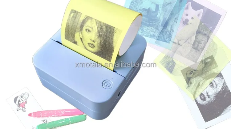 58mm Sticker Mobile Thermal Portable Photo Wireless Pos Impresora ...
